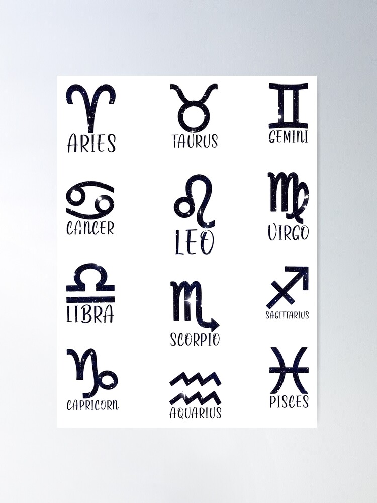 Zodiac signs and symbols in order 60 photos - Youhoroscope.com