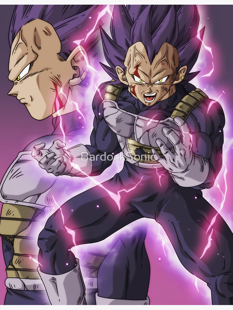 "Vegeta Mega Instinto" Sticker for Sale by BardockSonic | Redbubble