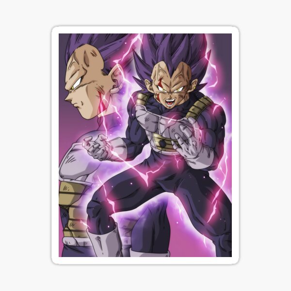 "Vegeta Mega Instinto" Sticker for Sale by BardockSonic | Redbubble