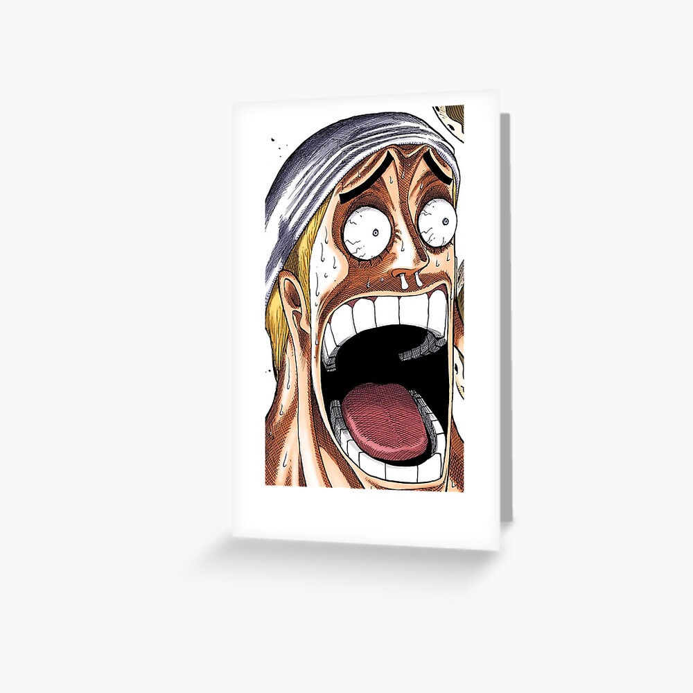"Enel Face" Greeting Card for Sale by Stinky04 | Redbubble
