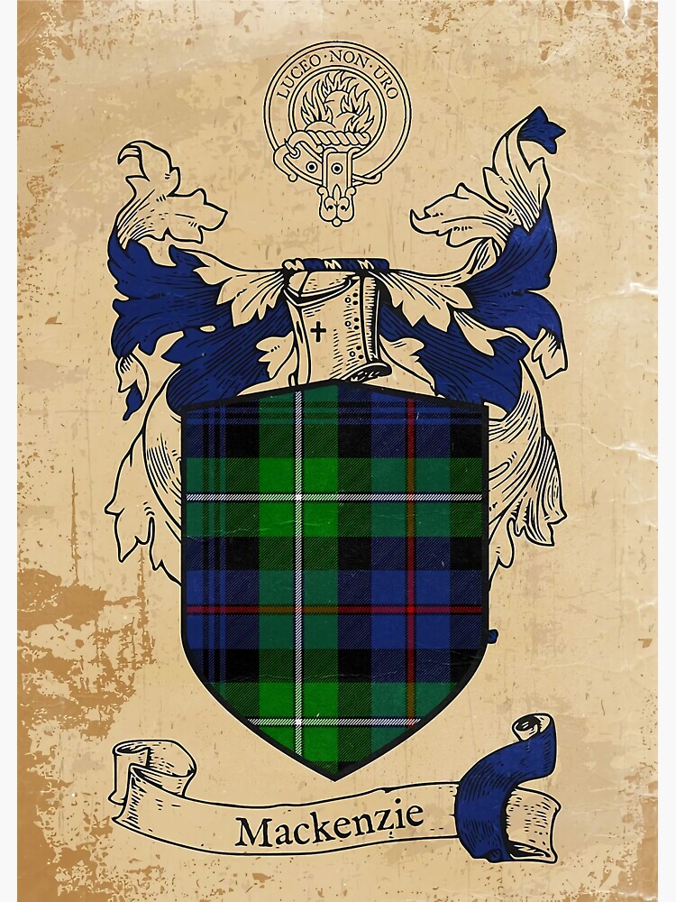 "Clan MacKenzie Poster" Sticker for Sale by KarenPierce | Redbubble
