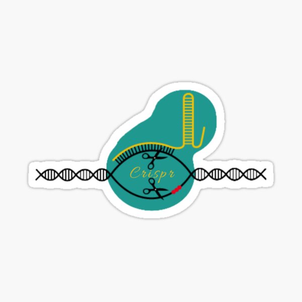 "CRISPR" Sticker for Sale by ScienceStores | Redbubble