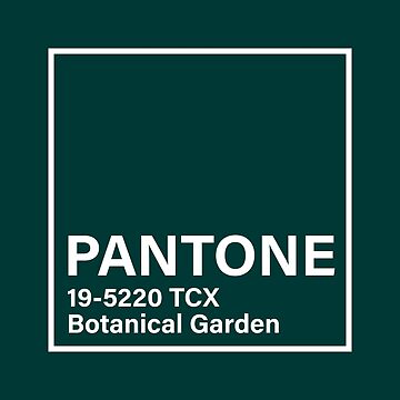"pantone 19-5220 TCX Botanical Garden" Poster for Sale by princessmi ...