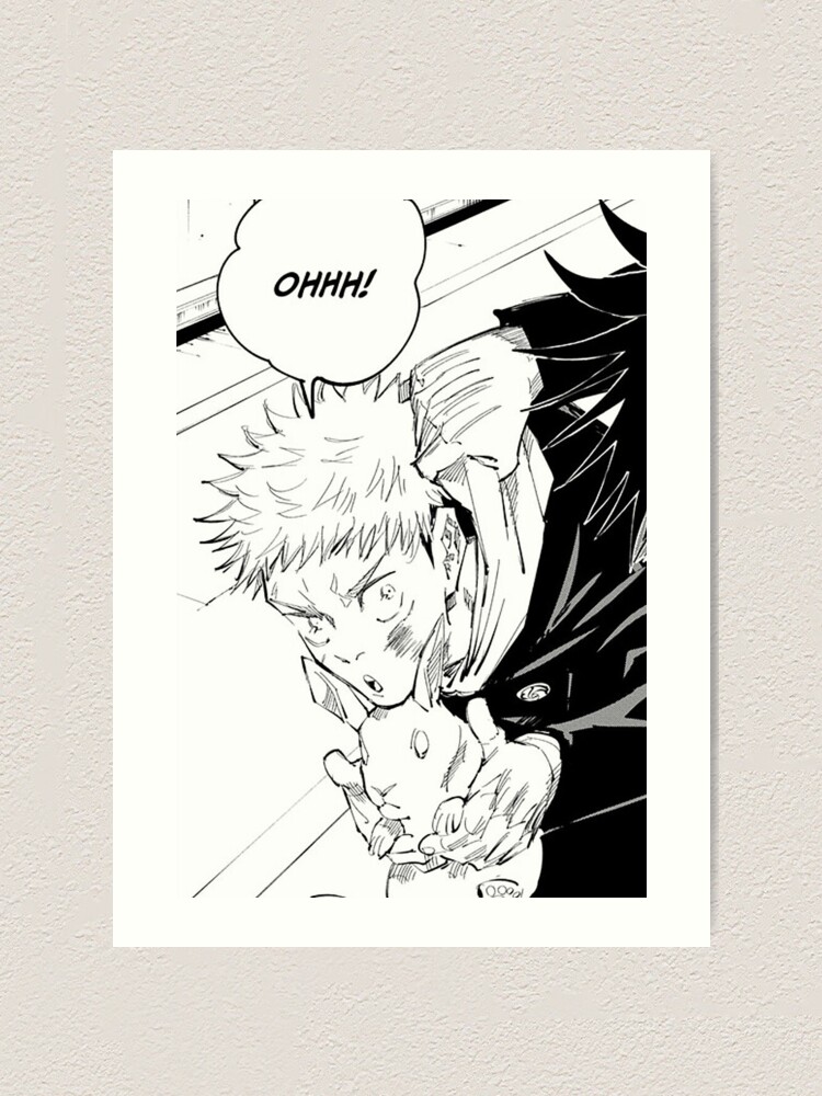 "itadori and megumis rabbit ten shadows technique jujutsu kaisen manga ...