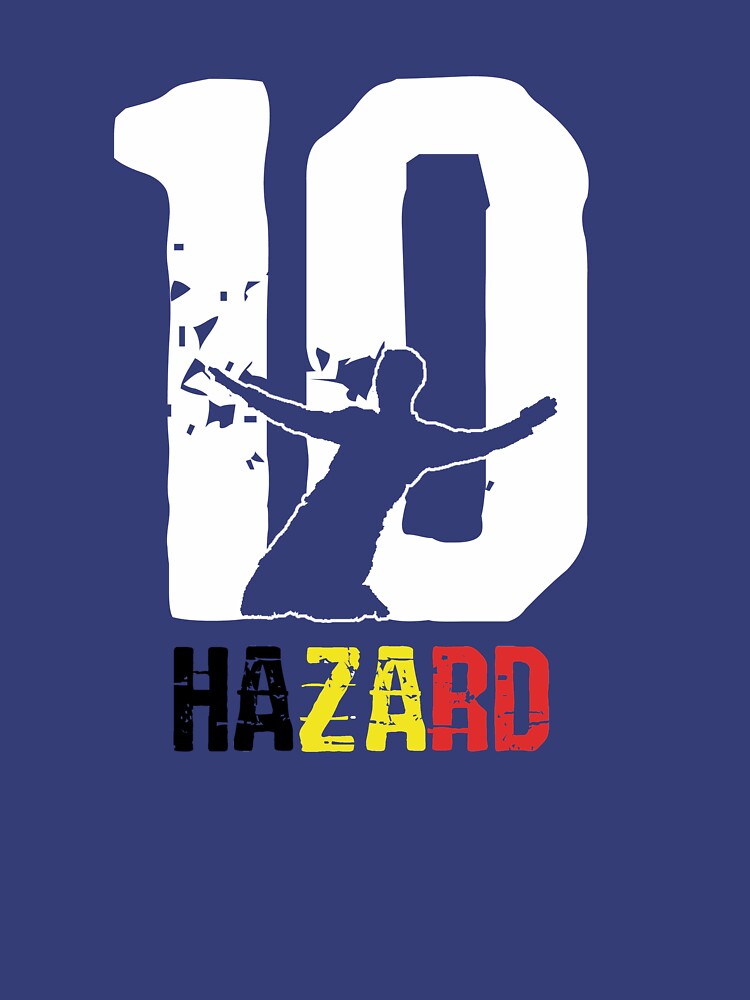 "Hazard 10" T-shirt for Sale by Dylster | Redbubble | eden hazard 10 ...