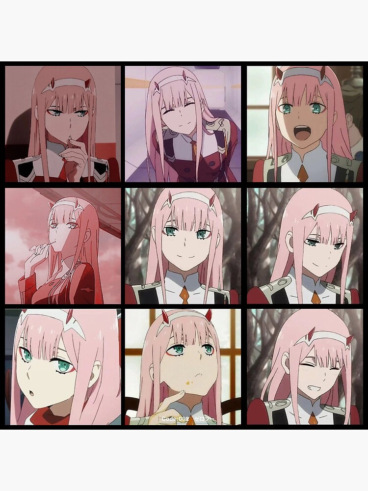 Sale Zero Two Bunny Girl Pack 02 Poster For Sale By Boutaje Redbubble