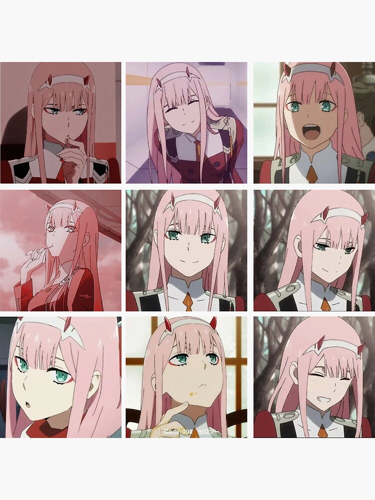 "[ SALE ] Zero Two Bunny Girl pack 02" Sticker for Sale by Boutaje ...