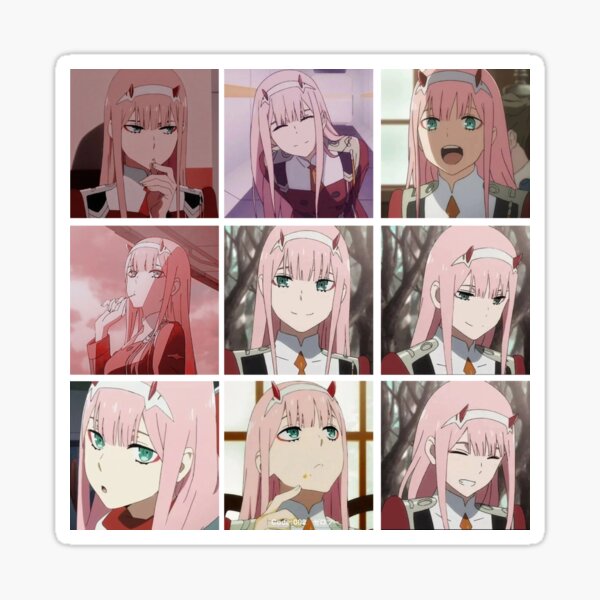 "[ SALE ] Zero Two Bunny Girl pack 02" Sticker for Sale by Boutaje ...