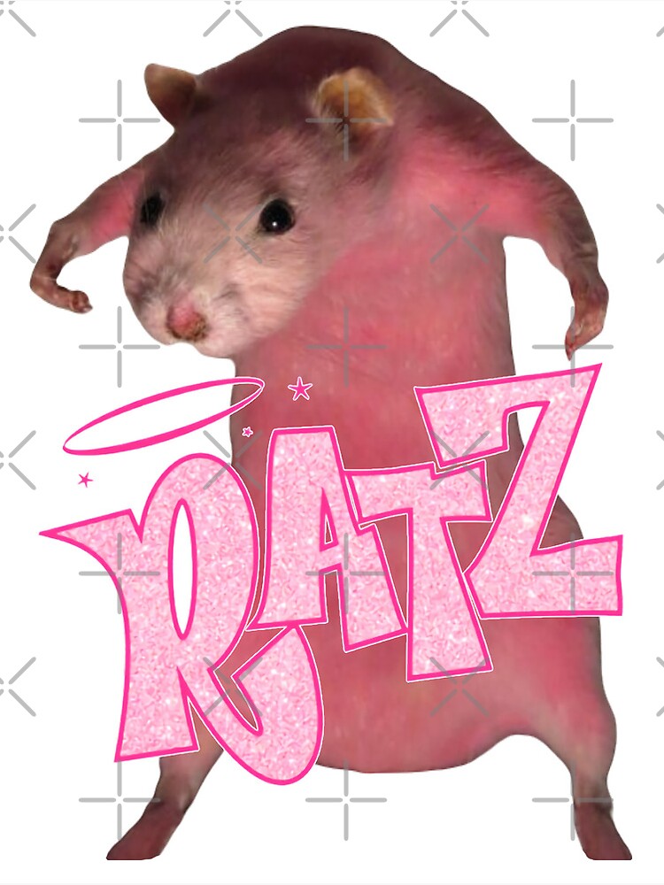 "HQ Pink Rat Ratz Meme" Canvas Print for Sale by fomodesigns | Redbubble