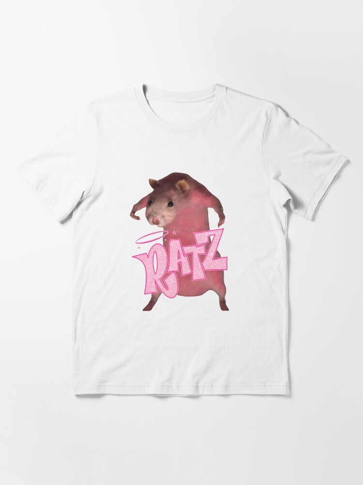 "HQ Pink Rat Ratz Meme" Essential T-Shirt for Sale by fomodesigns ...