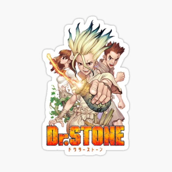 "Dr Stone Anime" Sticker for Sale by Anime-nez | Redbubble