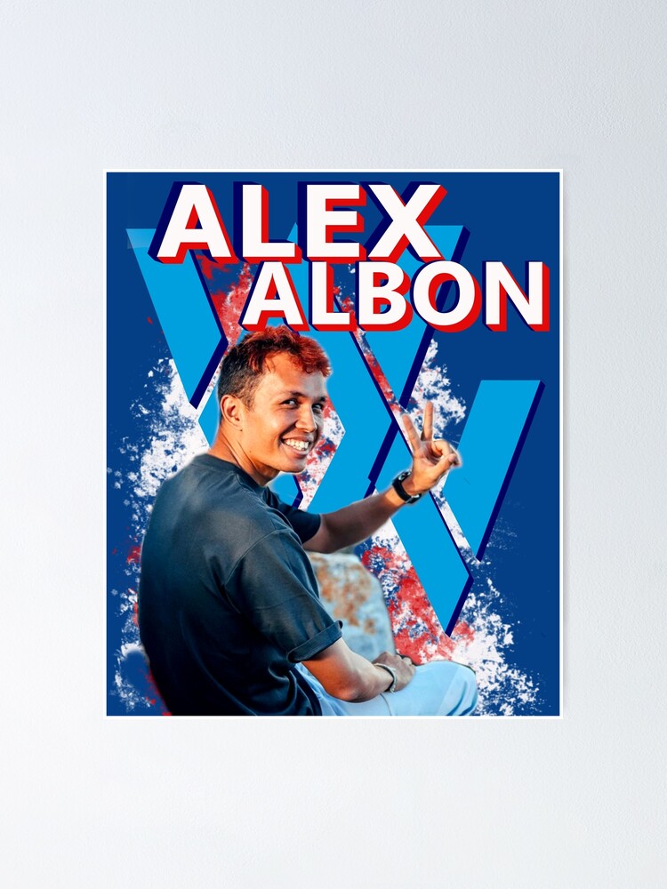 "Alex Albon W formula one F1 driver 2022 Fan Art, friend of Twitch ...