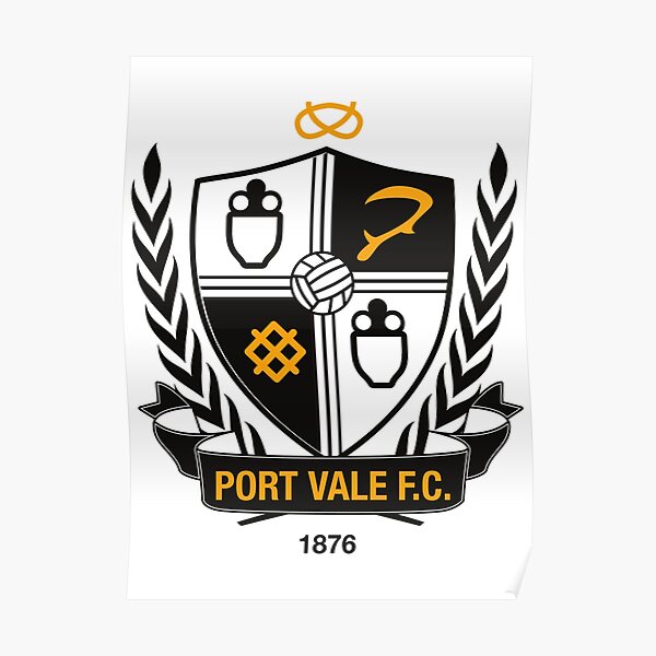 "PORT VALE FAN CLUB" Poster for Sale by MoondesignA | Redbubble