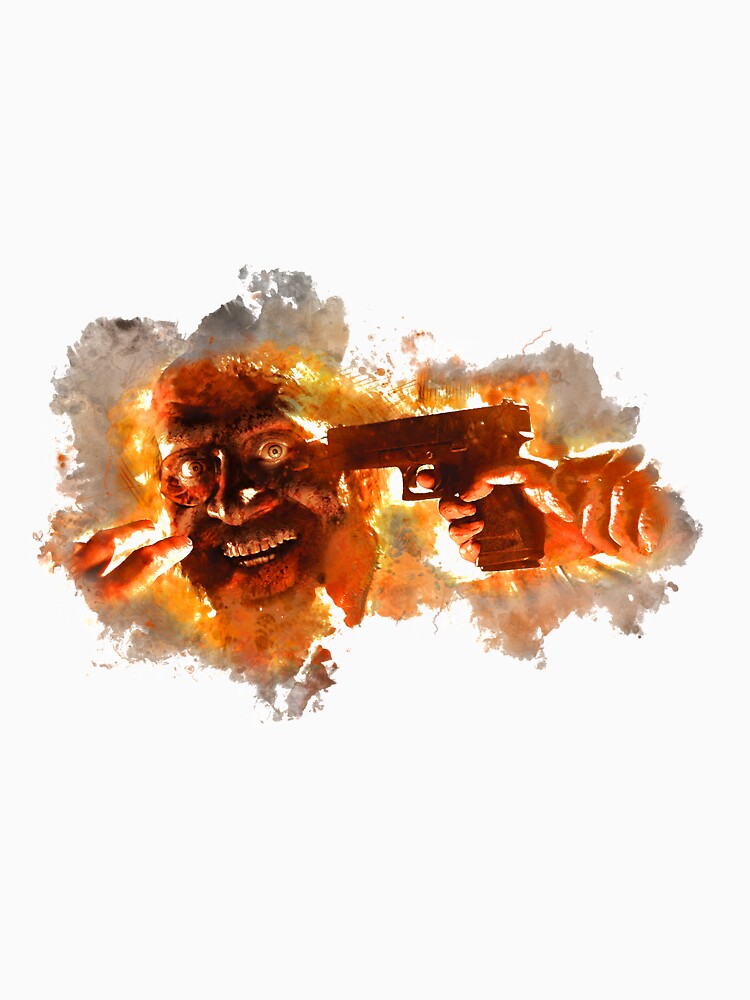 "Resident Evil 7 Jack Baker Painting" T-shirt for Sale by TortillaChief ...