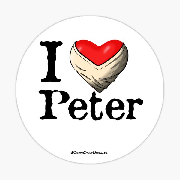 "Teen Wolf Hearts - Peter" Sticker by chanvasquez | Redbubble
