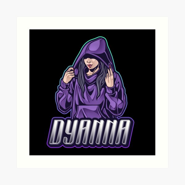 "LIMITED EDITION DYANNA REBRAND MERCH" Art Print by DyannaTwitch ...