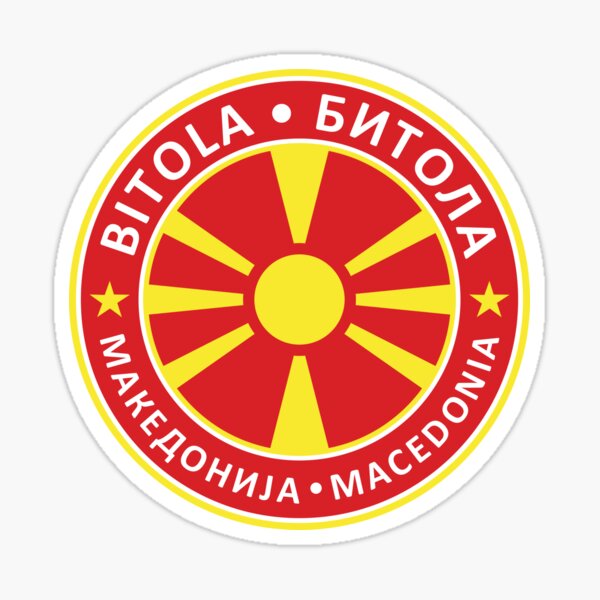 "Bitola, Macedonia" Sticker for Sale by Alma-Studio | Redbubble