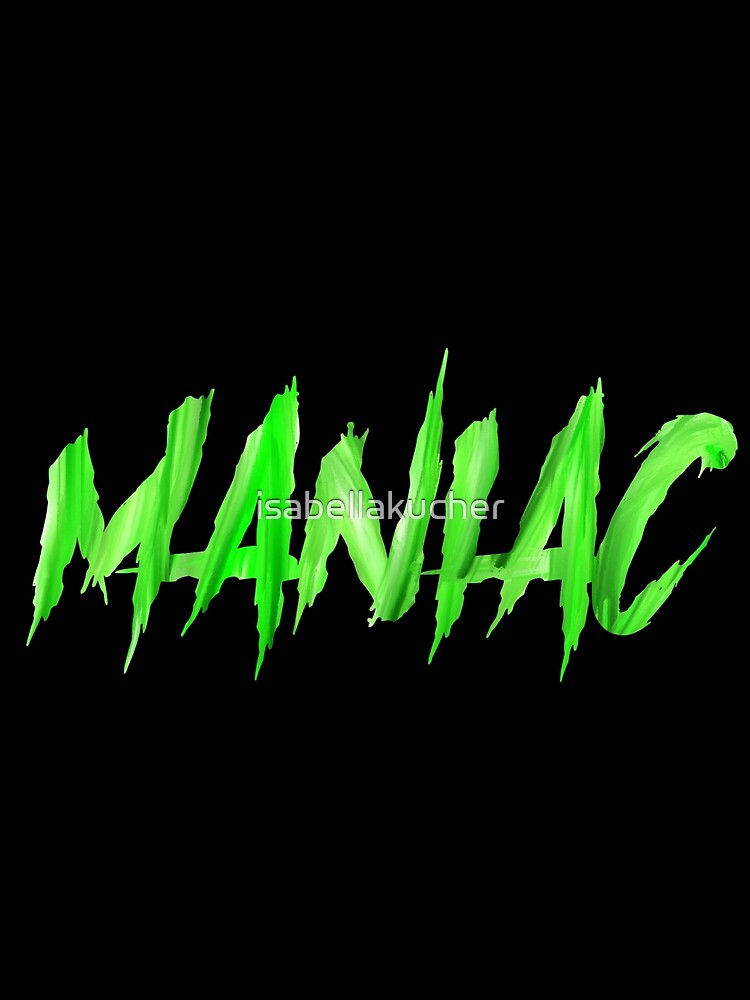 "SKZ Maniac neon green" Poster for Sale by isabellakucher | Redbubble