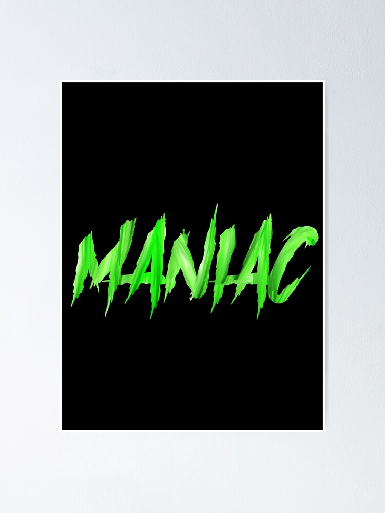"SKZ Maniac neon green" Poster for Sale by isabellakucher | Redbubble