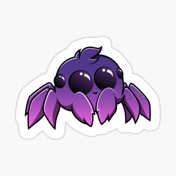 "cute small spider " Sticker for Sale by banksjay350 | Redbubble