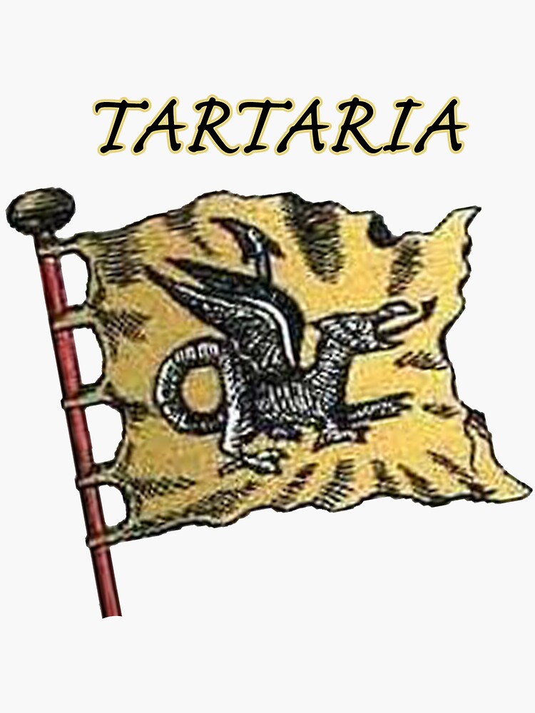"TARTARIA GRAND TARTARY FLAG MUDFLOOD LOST HISTORY OLD WORLD" Sticker ...