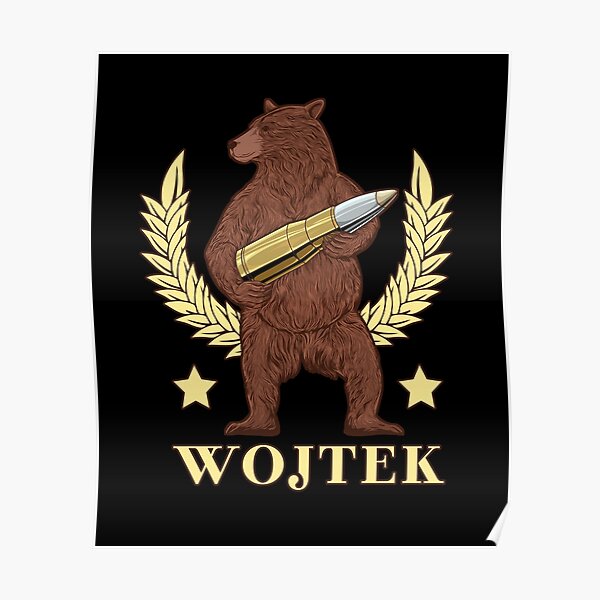 "Wojtek the bear" Poster for Sale by pixelbull | Redbubble
