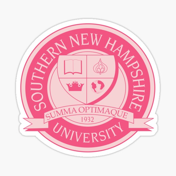 "SNHU Pink" Sticker for Sale by ghilardimghil | Redbubble