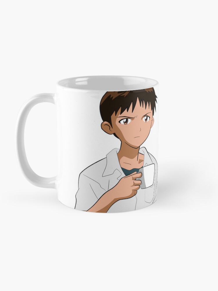 Taza de café «Shinji Ikari» de Rinkeii | Redbubble