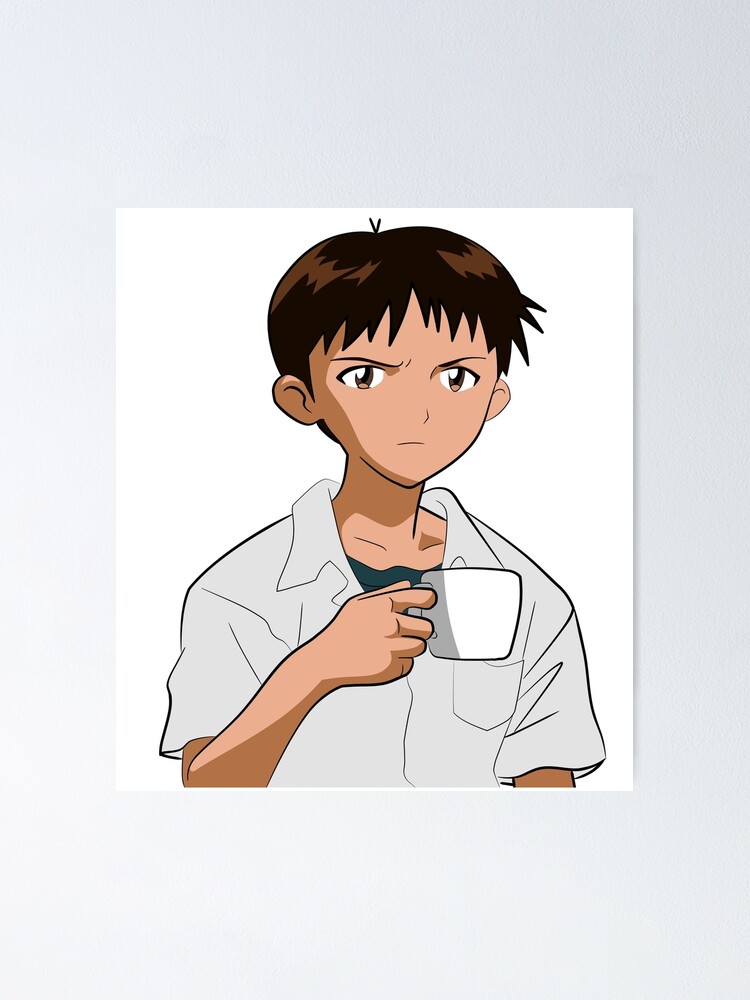 Póster «Shinji Ikari» de Rinkeii | Redbubble