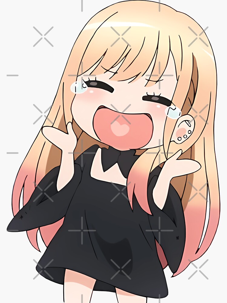 "Chibi Marin Kitagawa" Sticker for Sale by CookieStyle | Redbubble