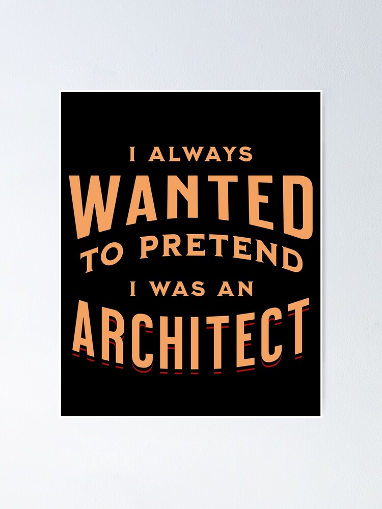 "George Costanza, Architect" Poster for Sale by shirtcrafts | Redbubble