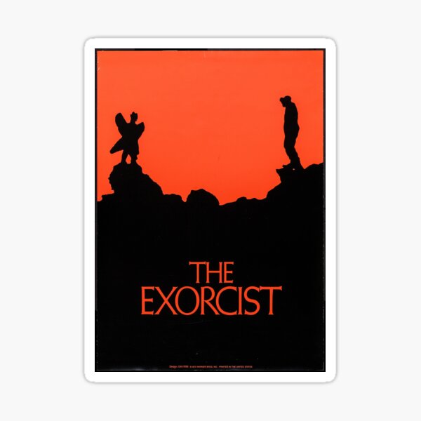 "The Exorcist" Sticker for Sale by Transgressor | Redbubble