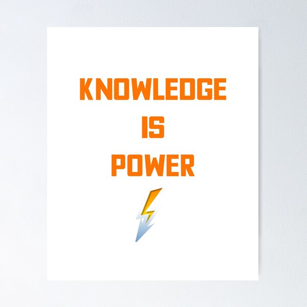 Knowledge Is Power Wallpaper 4k