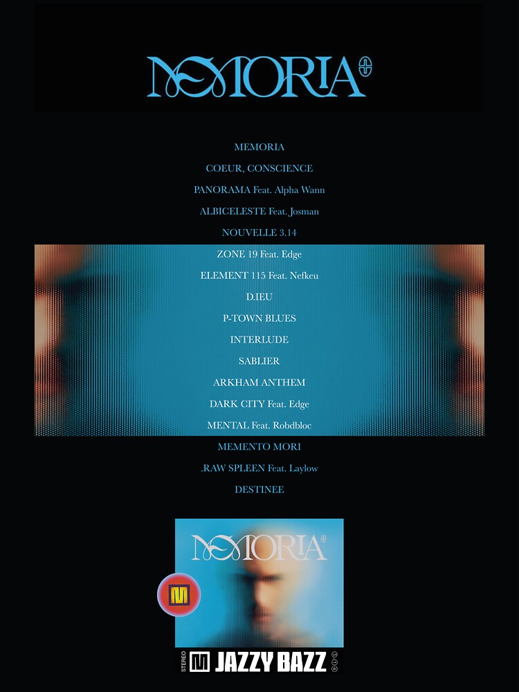 "JAZZY BAZZ POSTER" Sticker for Sale by FlorianLecoq | Redbubble