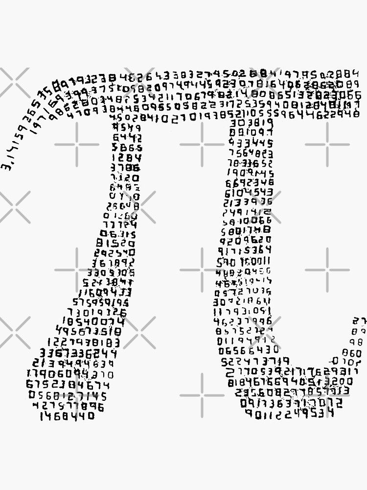 "Pi" Sticker for Sale by ItsSammyG | Redbubble