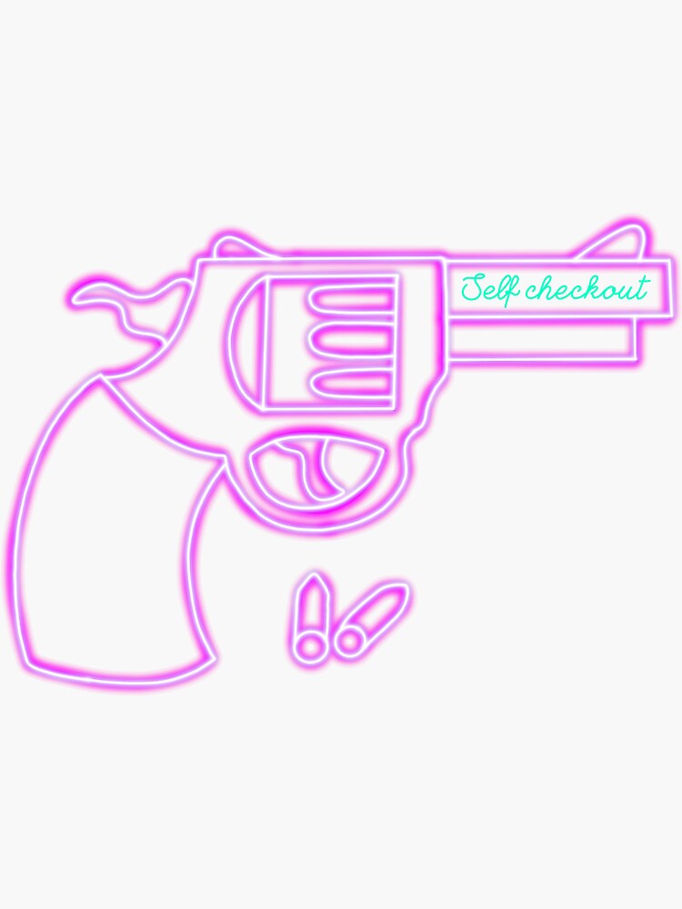 "Self Checkout" Sticker for Sale by Valkyrie131 | Redbubble