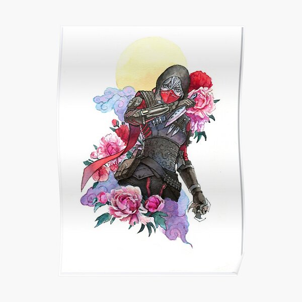 "Wraith Rift Stalker Apex Legends Liuyuart Liu Yu art" Poster for Sale ...