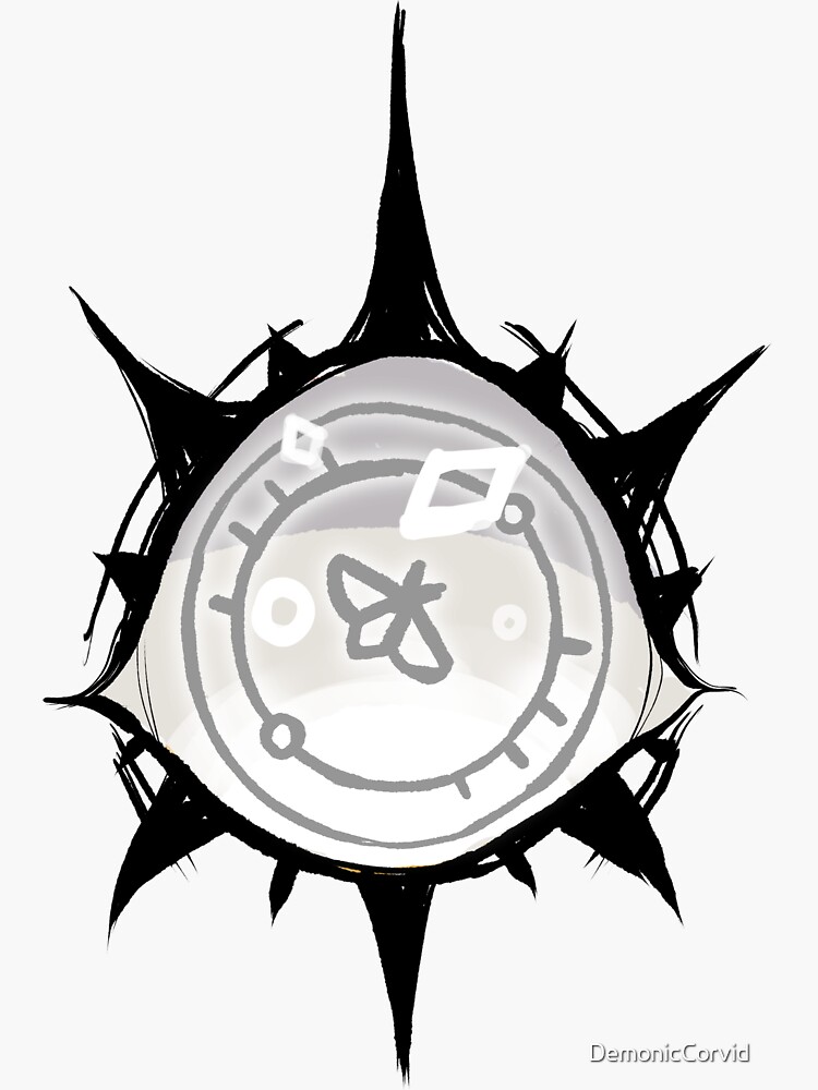 "Cultist Simulator: Moth" Sticker for Sale by DemonicCorvid | Redbubble