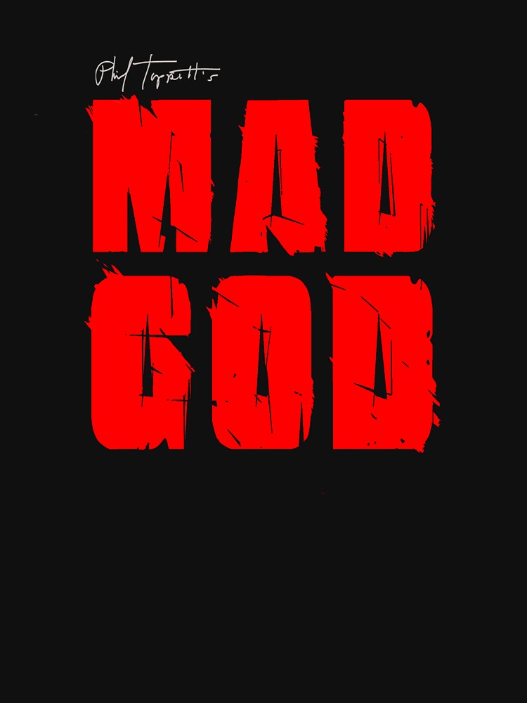 "MAD GOD SIGNATURE LOGO IN ORPHANBLOOD" T-shirt for Sale by MadGod ...