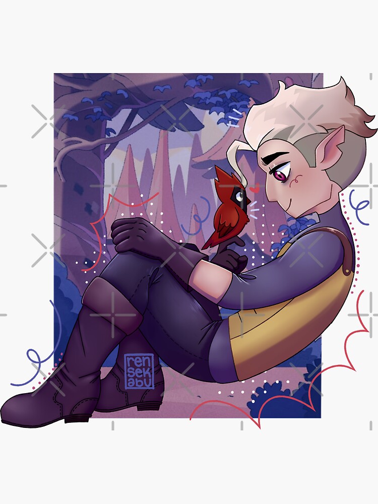 "Hunter TOH" Sticker for Sale by rensekabu | Redbubble