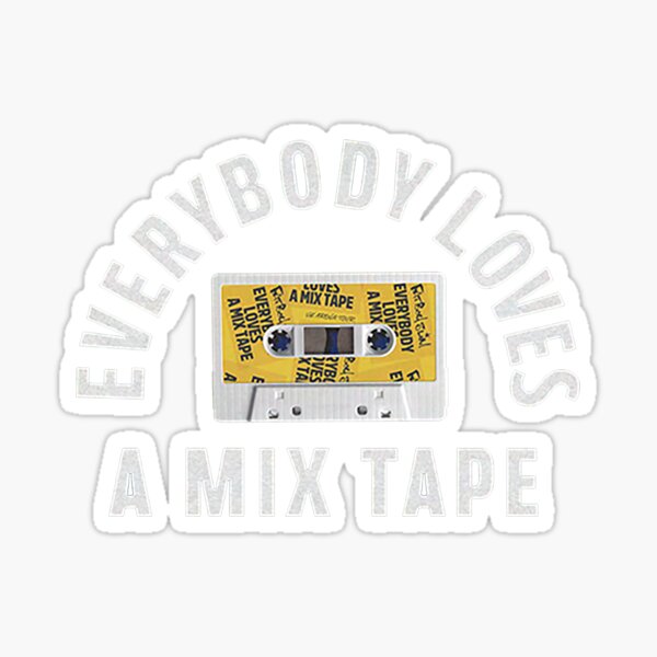 "MixTape" Sticker for Sale by waelchay | Redbubble