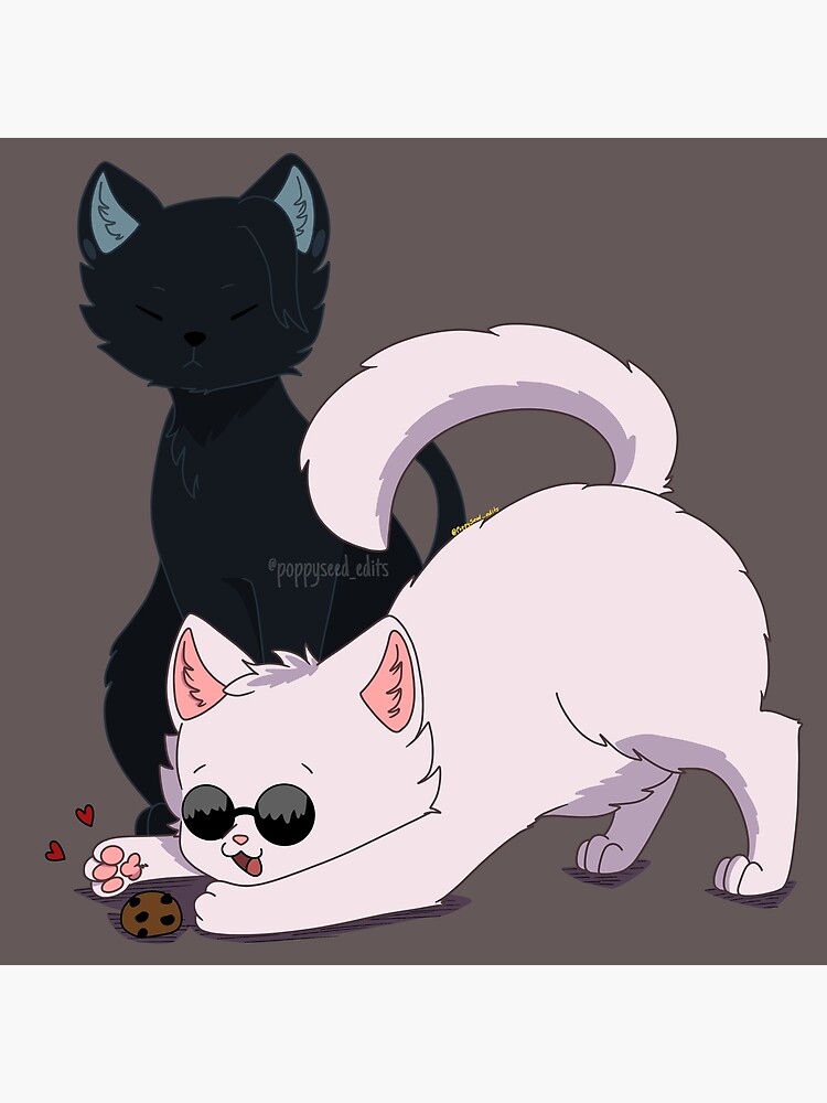 "Gojo and Geto as cats" Art Print for Sale by Sakurazoe | Redbubble