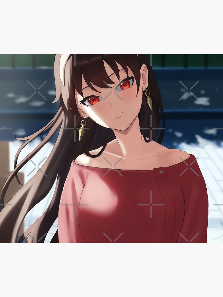 "Yor Forger Spy x Family Anime Waifu" Throw Blanket for Sale by ...