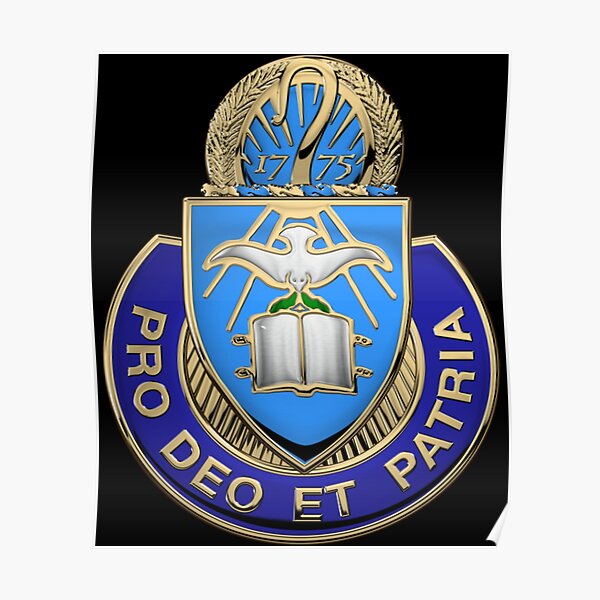 "U.S. Army Chaplain Corps - Regimental Insignia over Blue Velvet ...