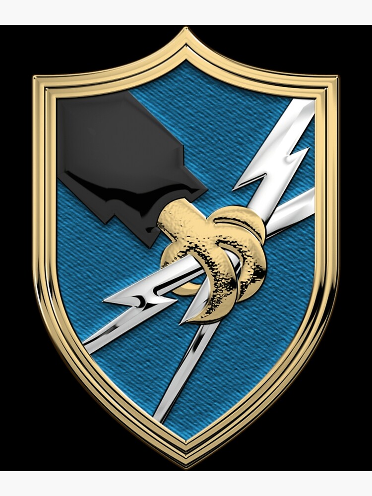 "U.S. Army Security Agency - ASA Patch over Blue Velvet Classic ...