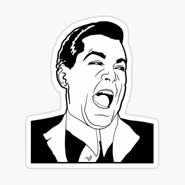 "Ray Laugh Meme by Tai's Tees" Sticker for Sale by KailyCumera | Redbubble