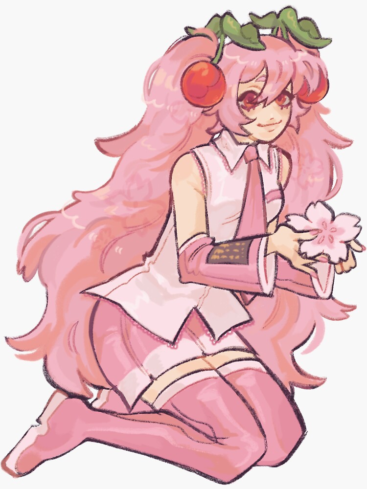 "cherry" Sticker for Sale by ghuoulish | Redbubble