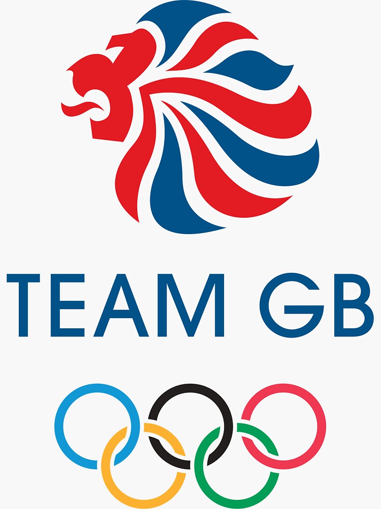"Team Great Britian" Sticker for Sale by Two-Sheds | Redbubble