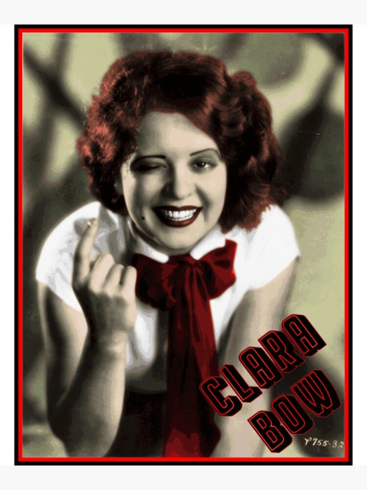 "Clara Bow" Poster for Sale by LiluiAoi | Redbubble
