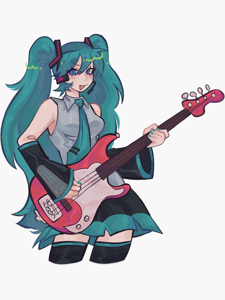 "bass" Sticker for Sale by ghuoulish | Redbubble